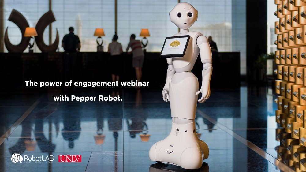 [WEBINAR] The Power of Engagement webinar with Pepper Robot!